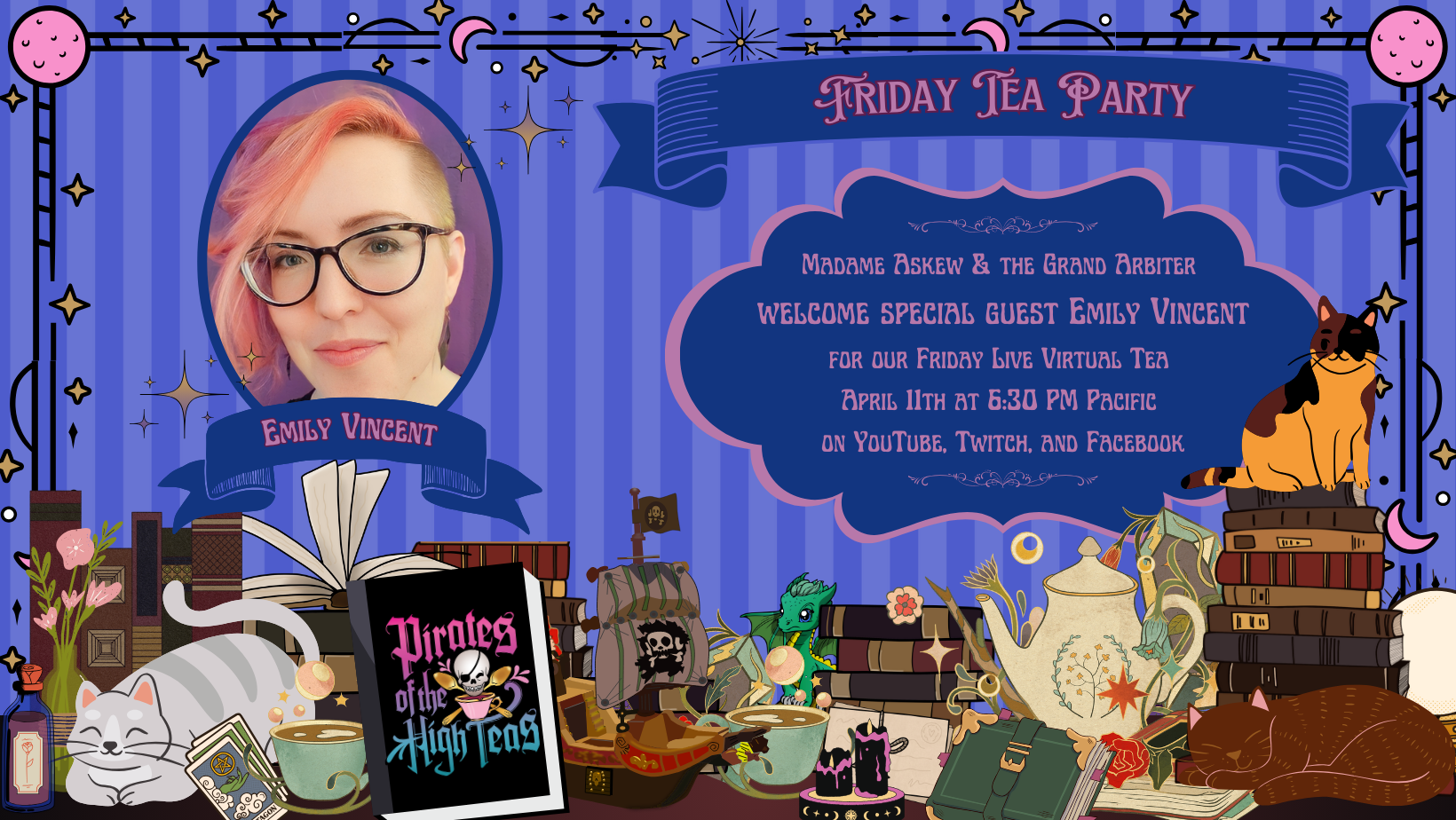 Friday Tea with Special Guest Emily Vincent – Madame Askew and The ...