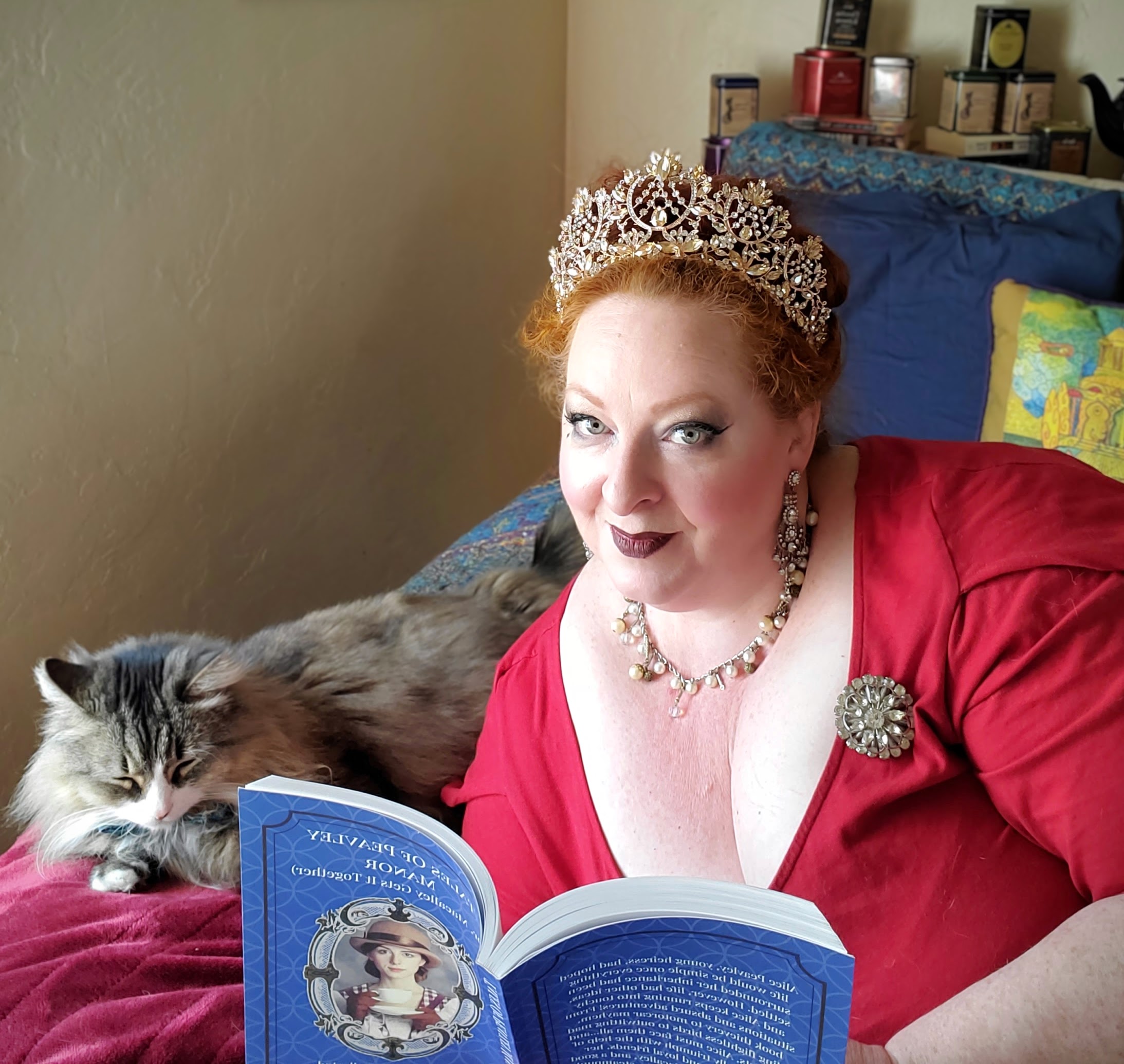 Our Virtual Tea Parlour on Zoom – Madame Askew and The Grand Arbiter